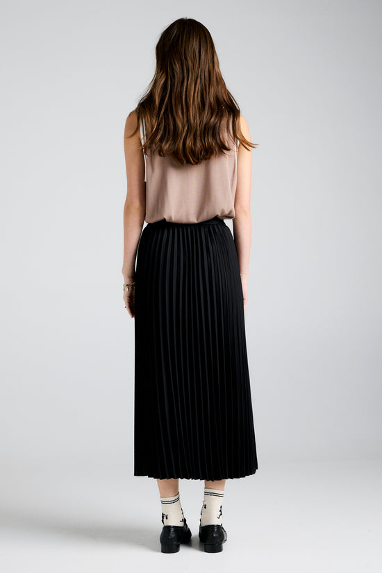 Sunray Pleated Skirt Black – Karen Walker