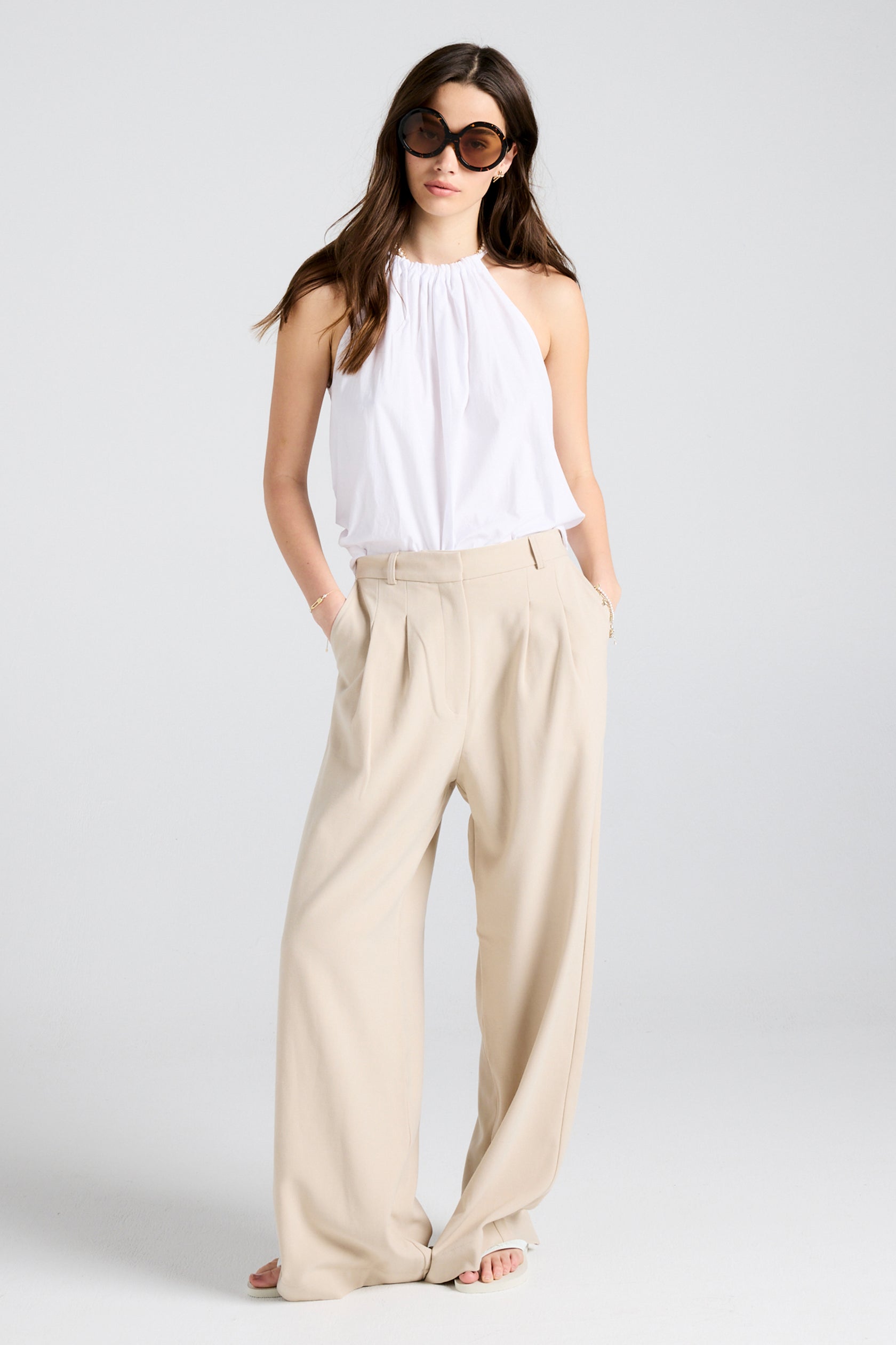 Walker Trousers Sand – Karen Walker