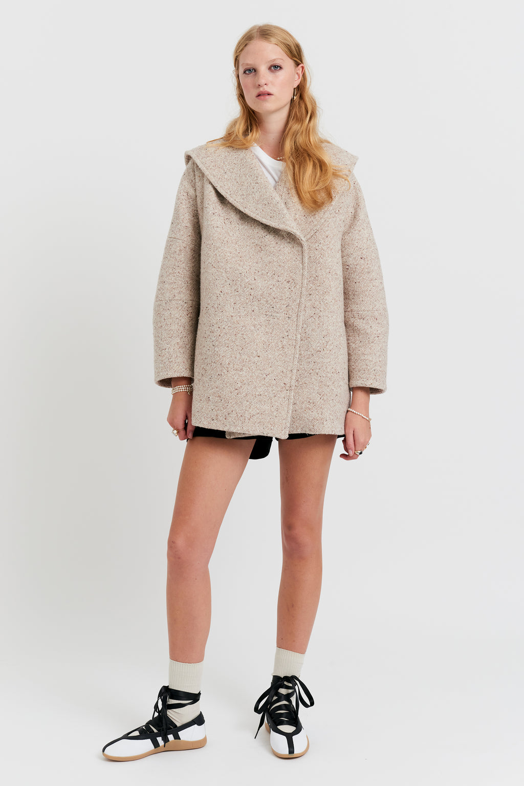 Hooded Excursion Jacket Oatmeal – Karen Walker