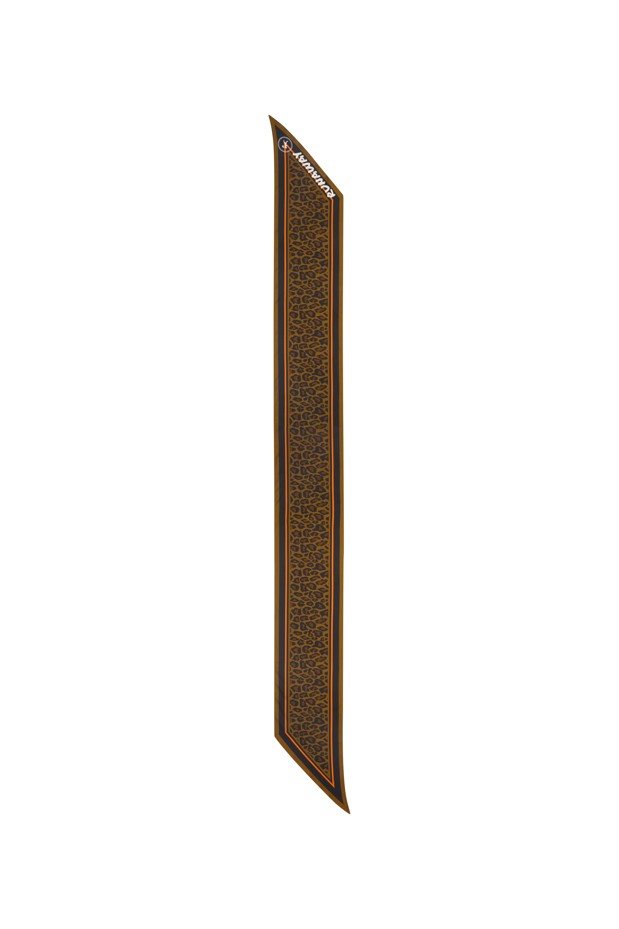 Leopard Sash Silk Scarf Tan – Karen Walker