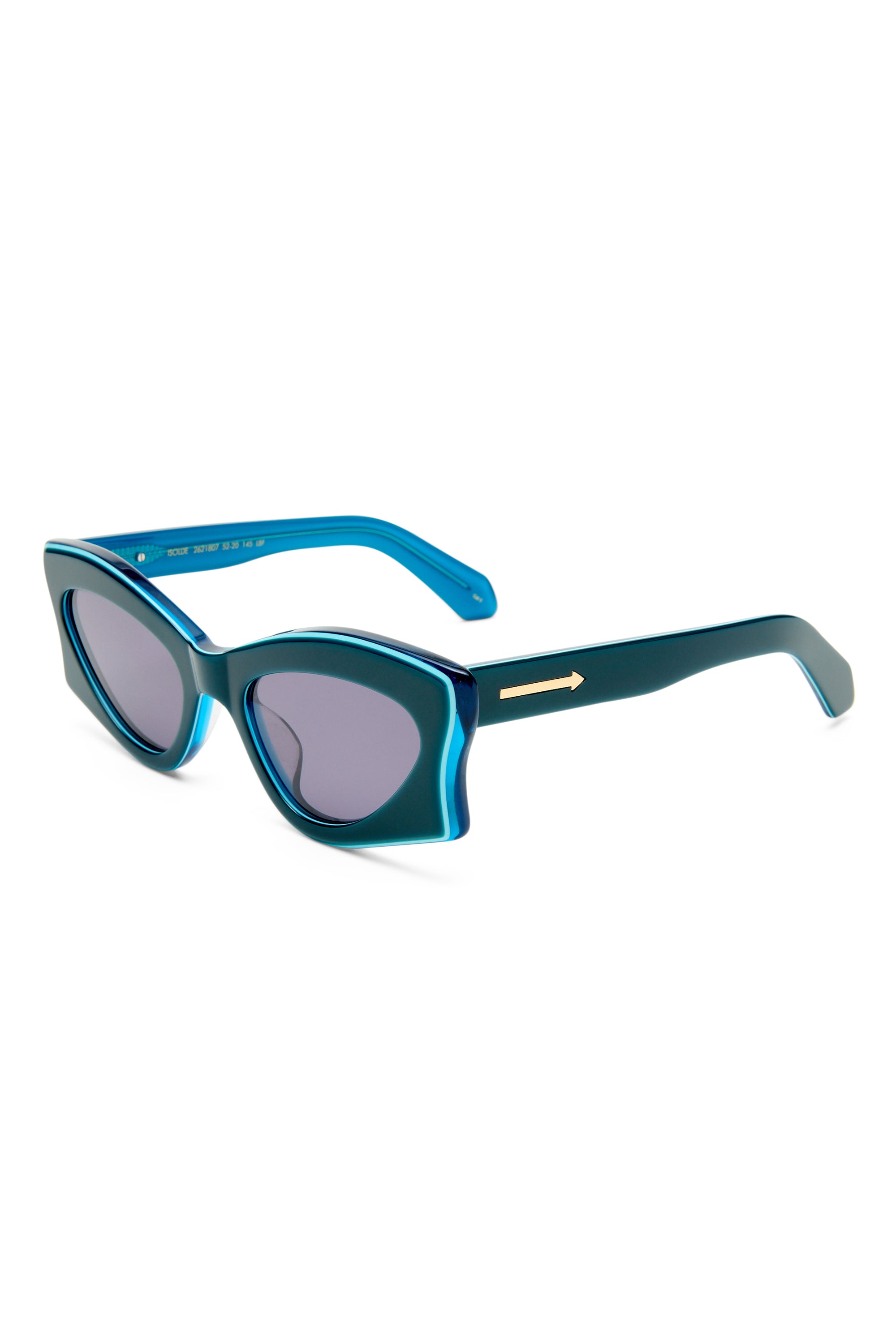 Isolde Teal Layer – Karen Walker