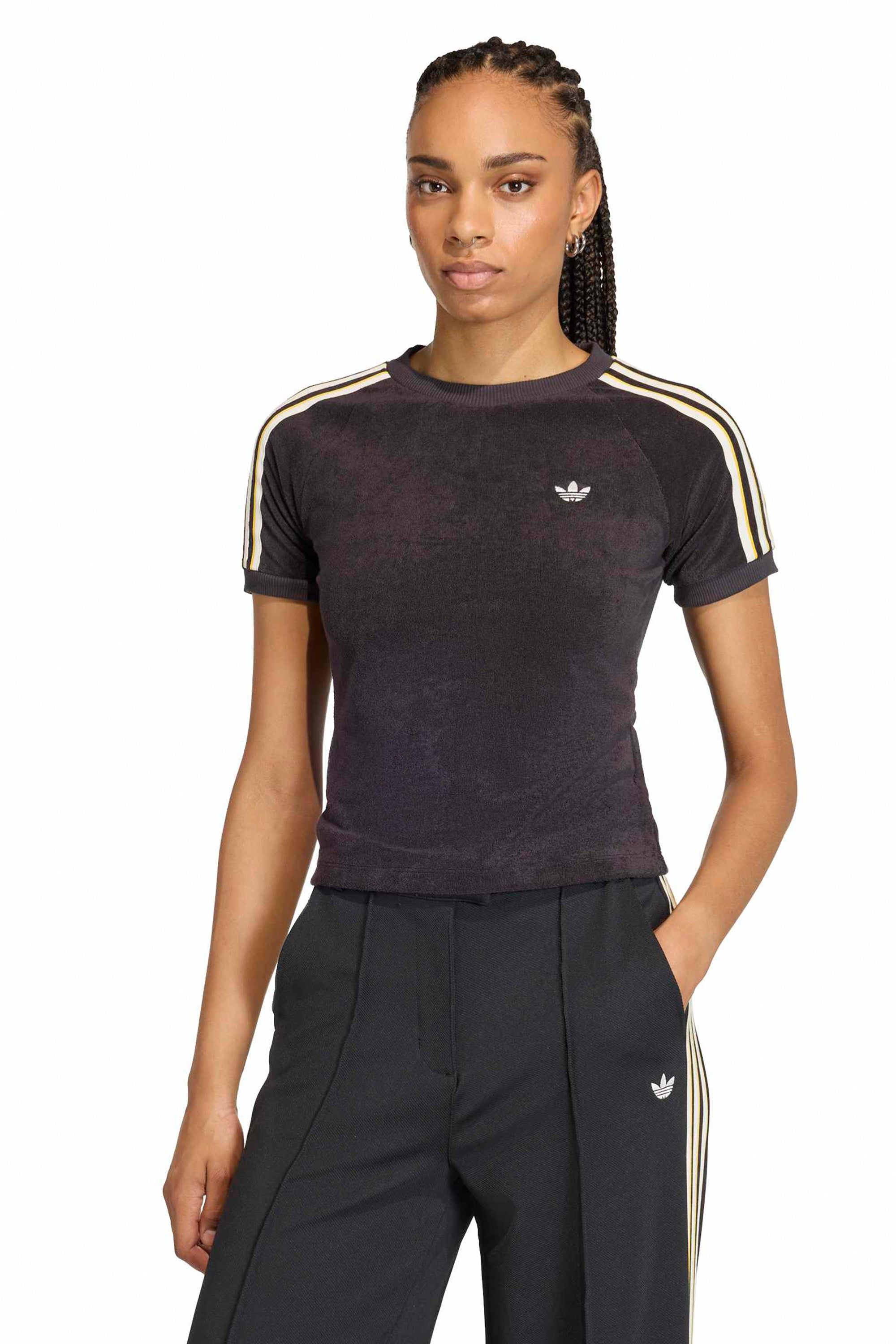 Terry Towel Cali T-Shirt Black – Karen Walker