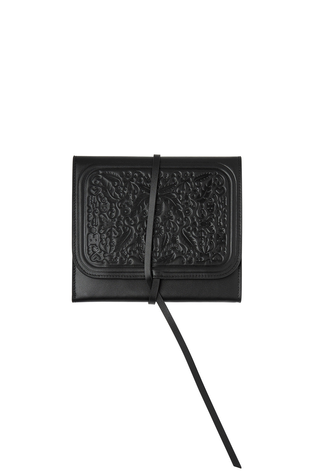 Leather Jewellery Pouch Black – Karen Walker