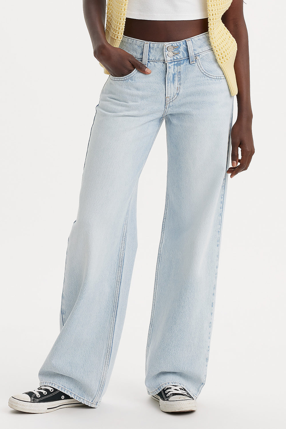Superlow Loose Jeans Abraided Art – Karen Walker