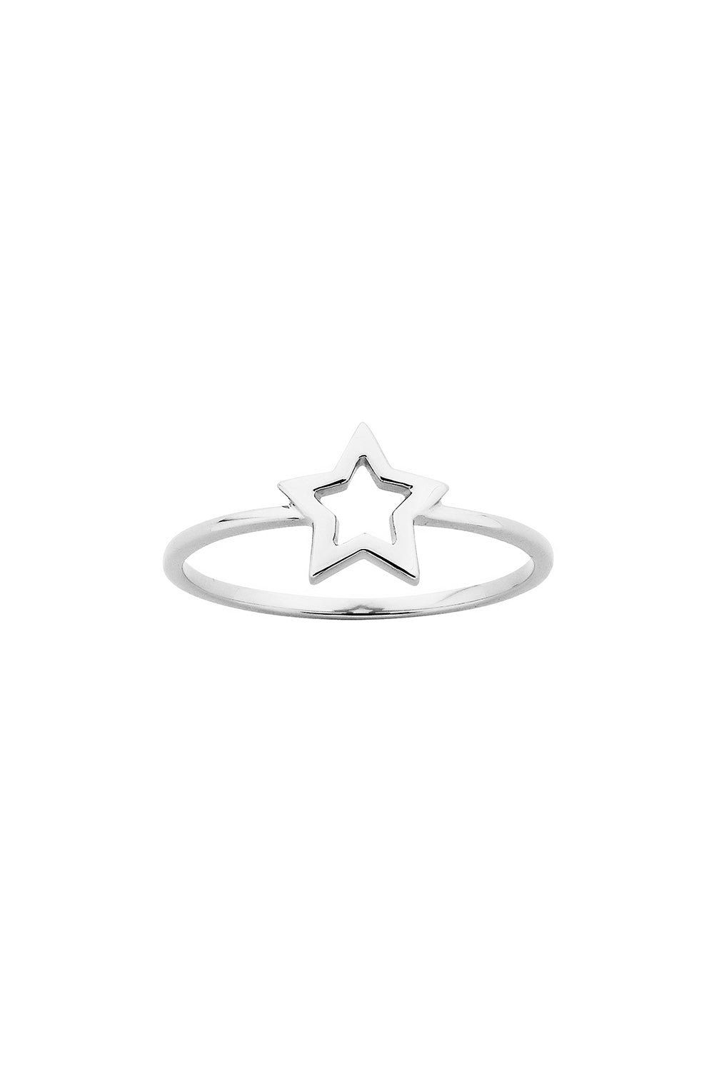 Mini Star Ring Silver – Karen Walker